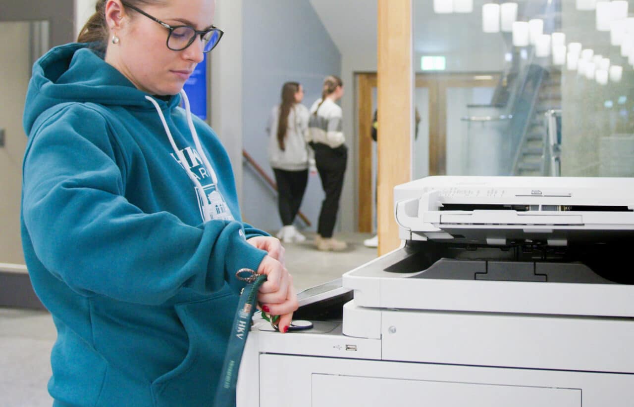 FollowMe-Printing - Bürokonzept